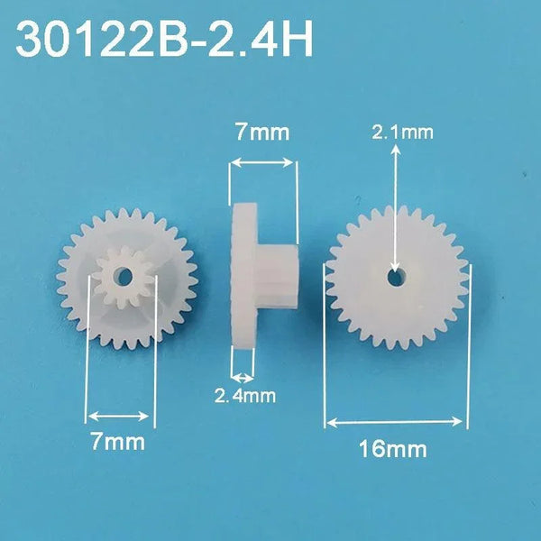 0.63" 30-Teeth POM Plastic Spur Gear – Custom Sizes & CNC Machining ...
